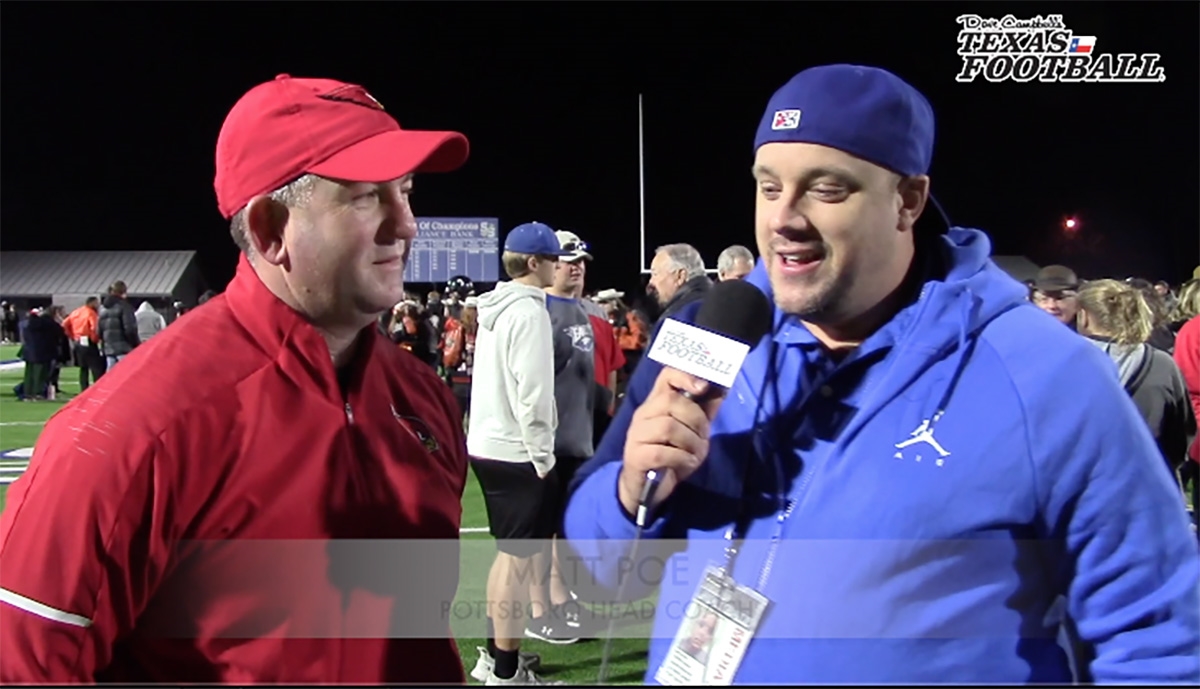 DCTF Interview: Pottsboro coach Matt Poe