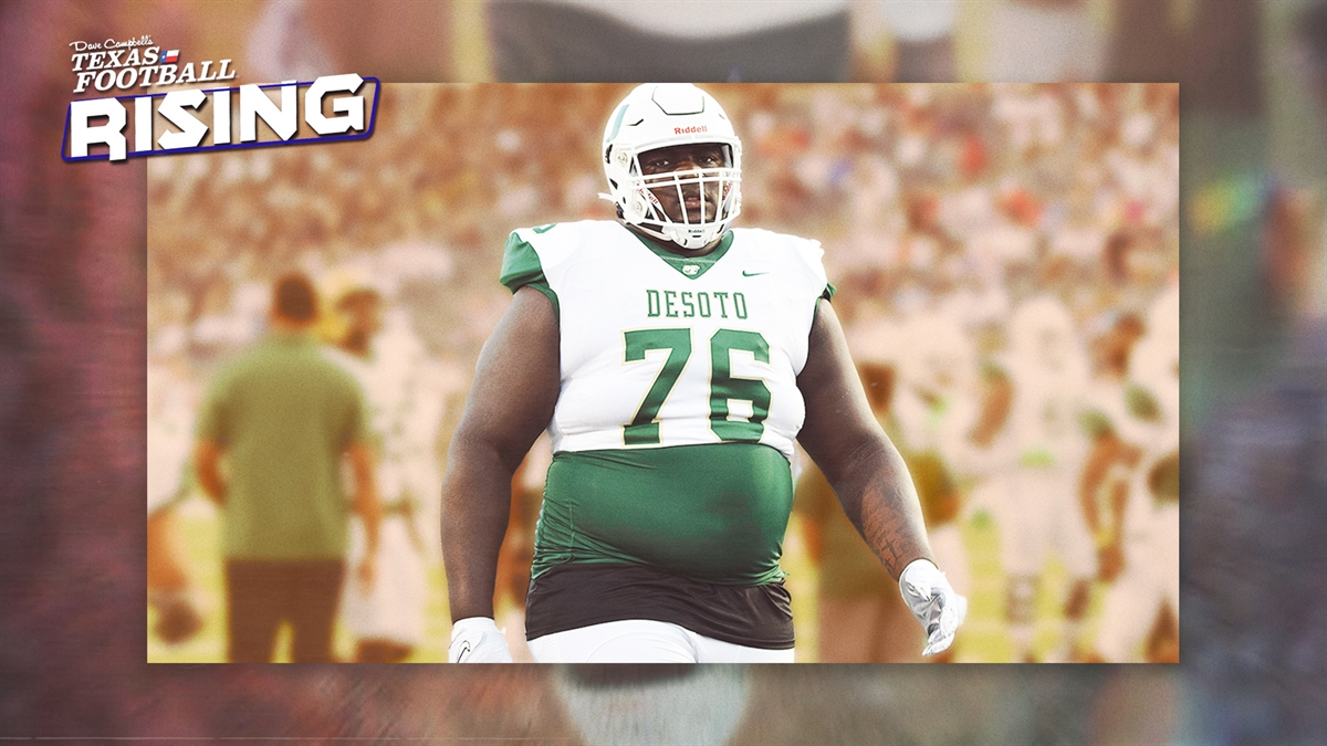 6'8, 380-pound DeSoto OL Byron Washington Makes His College Decision
