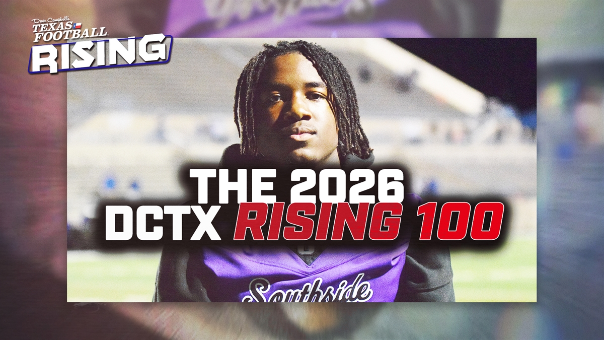 2026 DCTX Rising 100: The Top Football Prospects in Texas