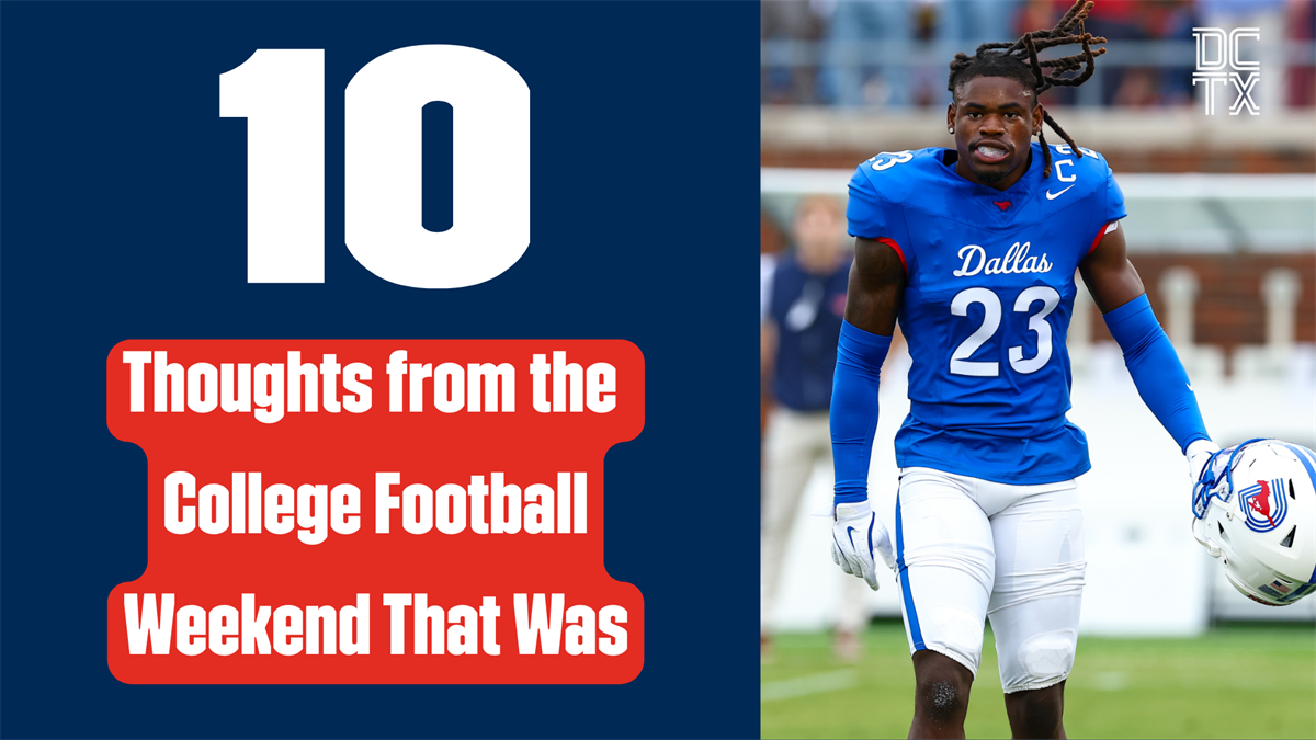 Reed's Heisman Rise, Weigman's Wheels, and Mean Green's Rebound: Week 8 ...