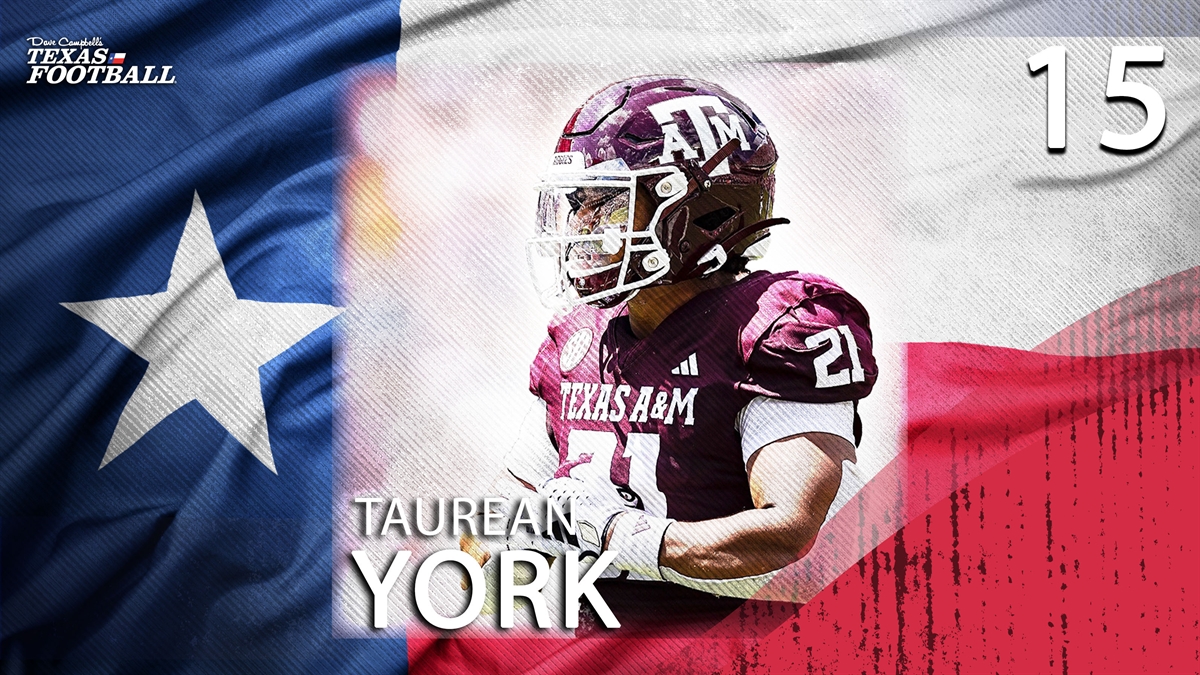Lone Star 50: LB Taurean York preparing to captain Texas A&M's new identity