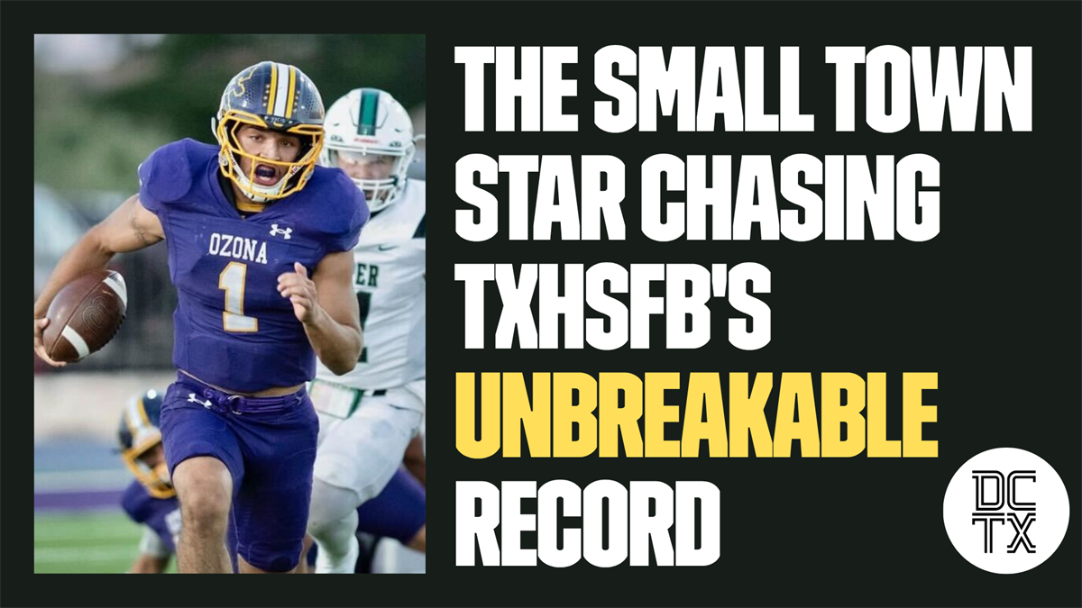 The Small Town Star Chasing TXHSFB's Unbreakable Record