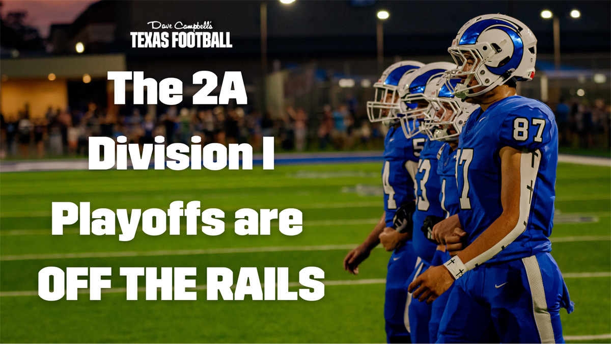 The 2A Division I Playoffs are OFF THE RAILS