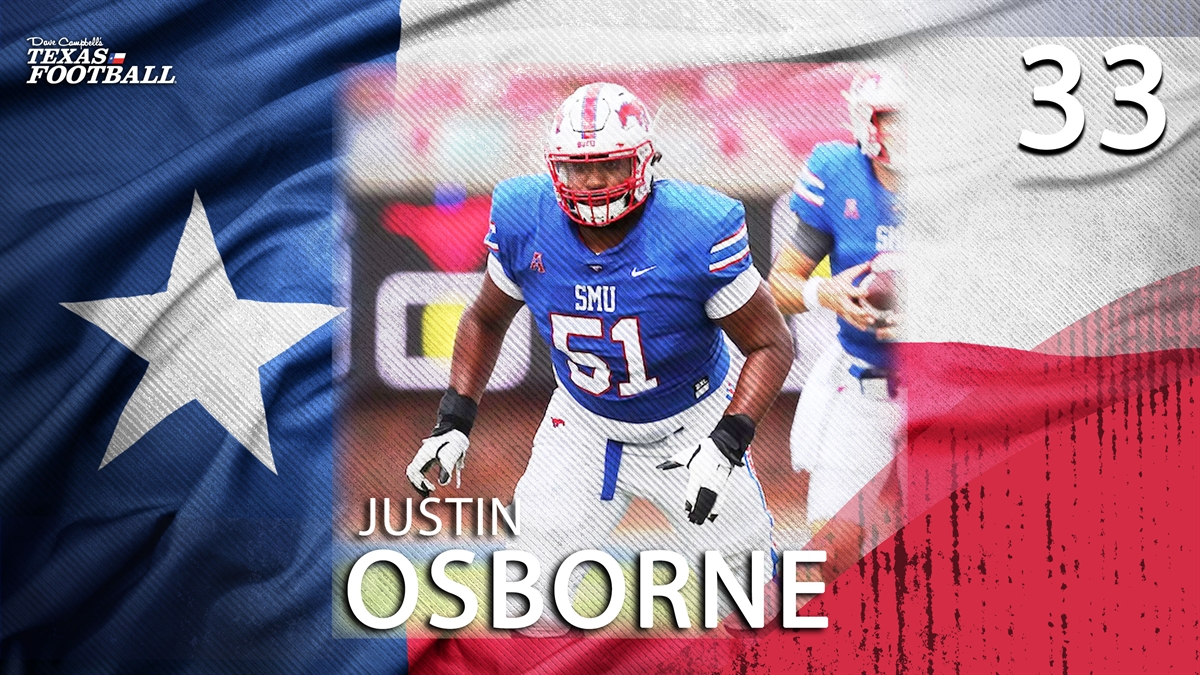 Lone Star 50: Justin Osborne 'center' of attention on SMU O-Line