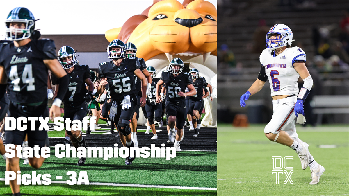 DCTX Staff State Championship Picks: 3A