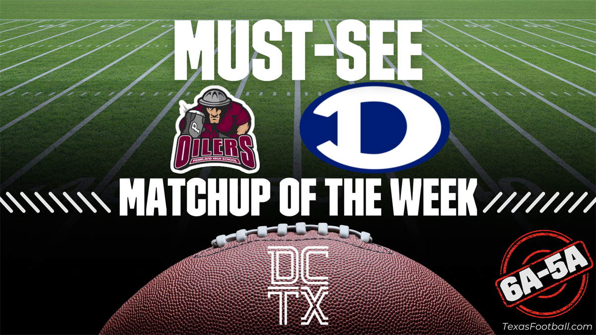 Area Round Must-See Matchup: Pearland (11-0) vs Dickinson (11-0)