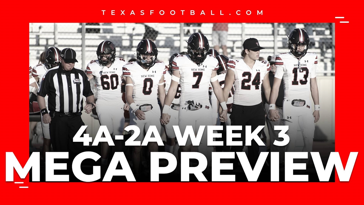 MEGA PREVIEW: State's Best Week 3 4A-2A Games