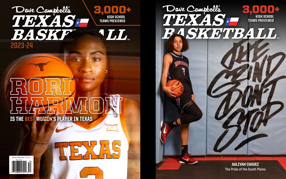 REVEALED: 2023-24 Dave Campbell's Texas Basketball Covers