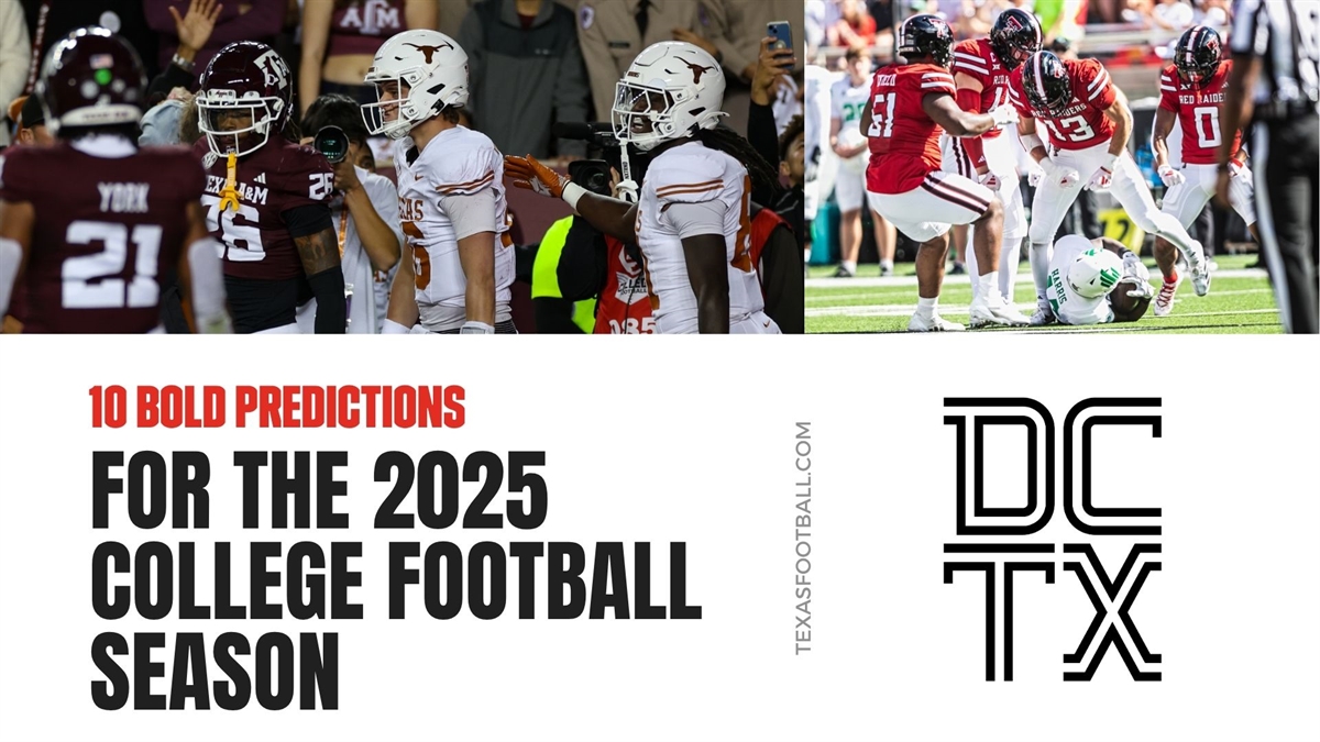 10 Bold Predictions for 2025 College Football Season