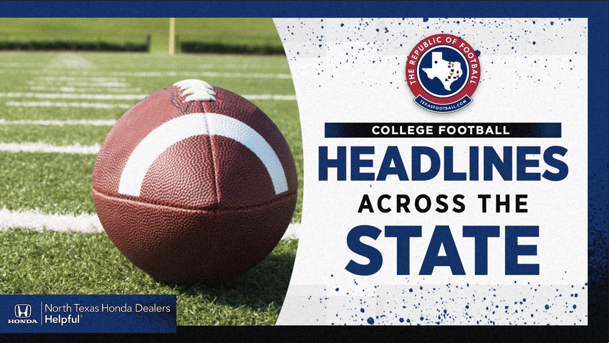CFB Headlines Across the State: Three Texas Teams in AP Poll & Injuries ...