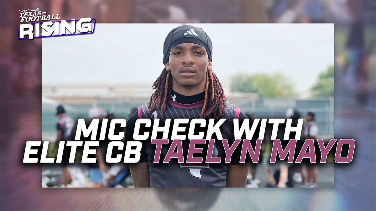 Mic Check with Lewisville 4-Star 2027 CB Taelyn Mayo
