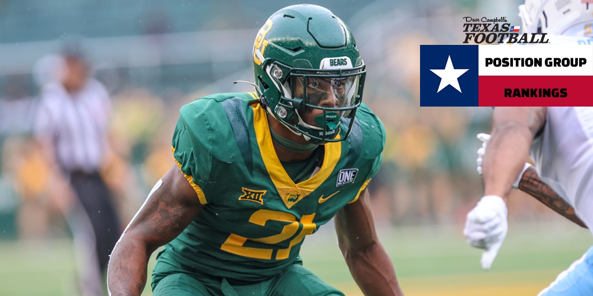SMU Mustangs, Baylor Bears lead list of best secondaries in Texas for ...