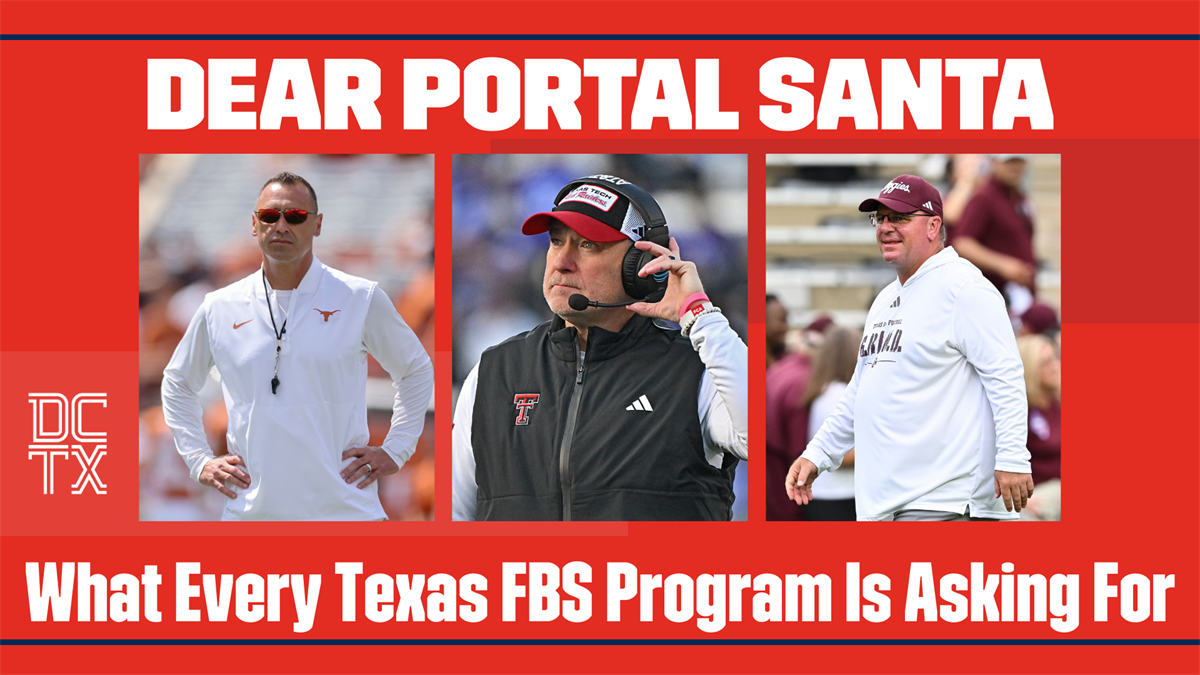 Dear Portal Santa: What Every Texas FBS Program Is Asking For