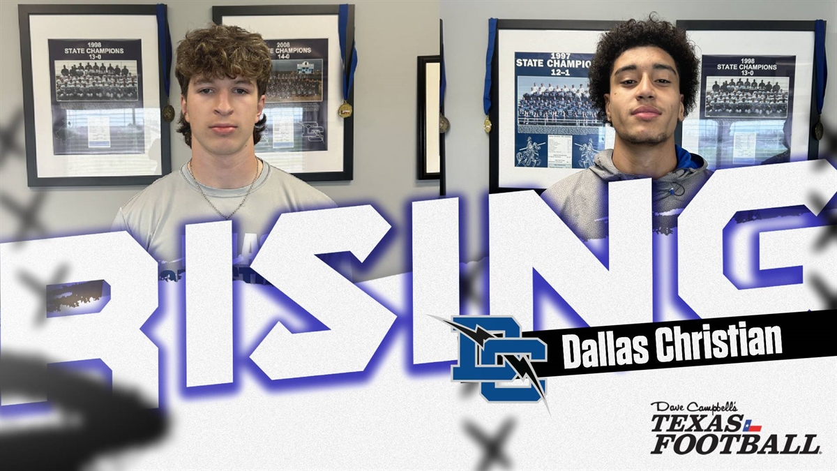 The Dallas Christian duo seeking a historic four-peat