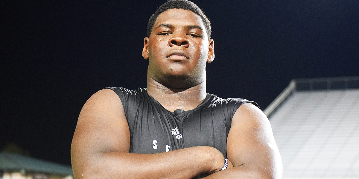 2024 Denton Guyer OL Willie Goodacre Commands Attention