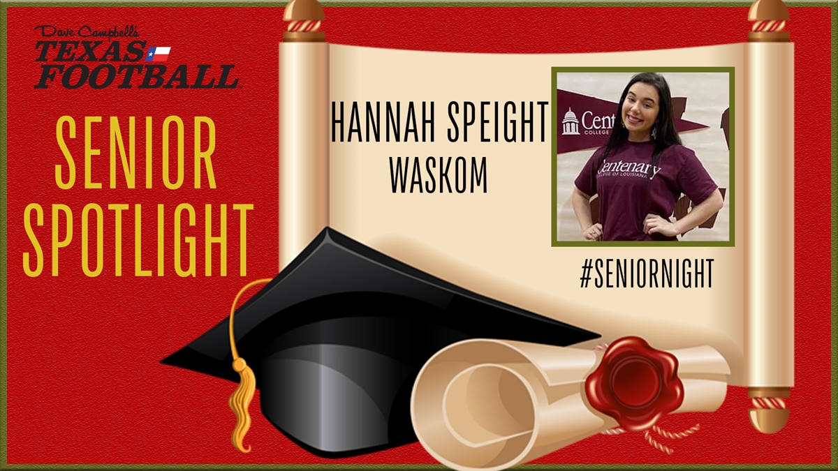 Senior Night: Waskom cheerleader Hannah Speight!