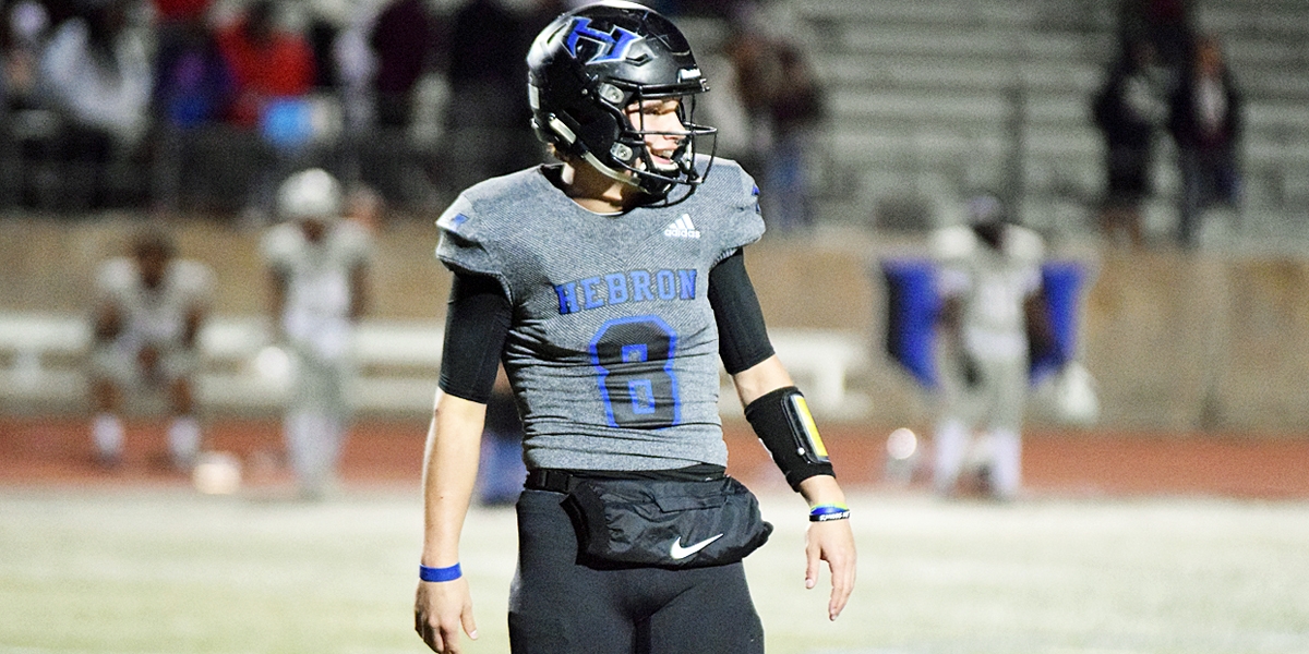Video: 2020 QB Carson Harris is a Versatile Weapon in Hebron Hawks Offense