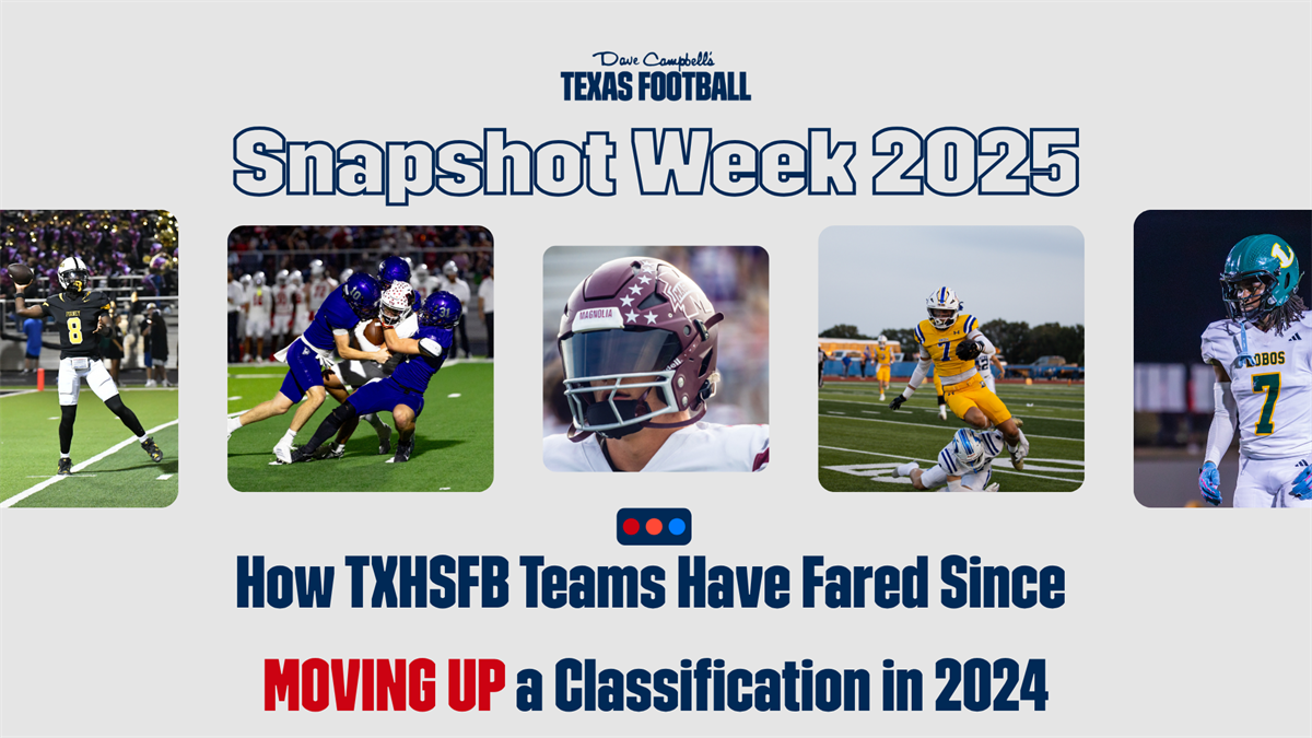 How TXHSFB Teams Have Fared Since Moving Up a Classification in 2024