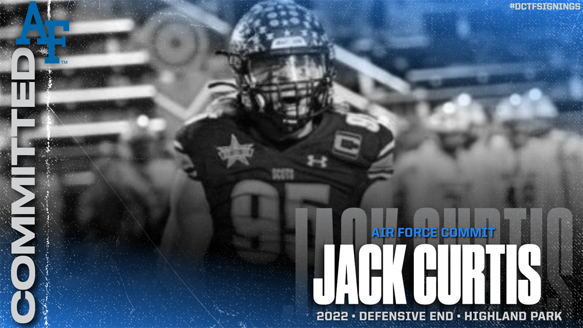 LIVE! Highland Park DE Jack Curtis Picks Air Force on National Signing Day