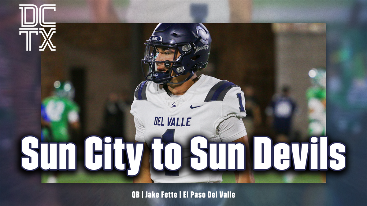 From Sun City to Sun Devils: Four Star QB Jake Fette Talks Future with ...