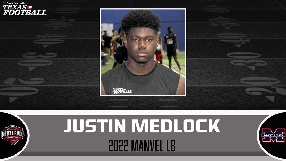 Recruiting Scoop: Manvel 2022 LB Justin Medlock