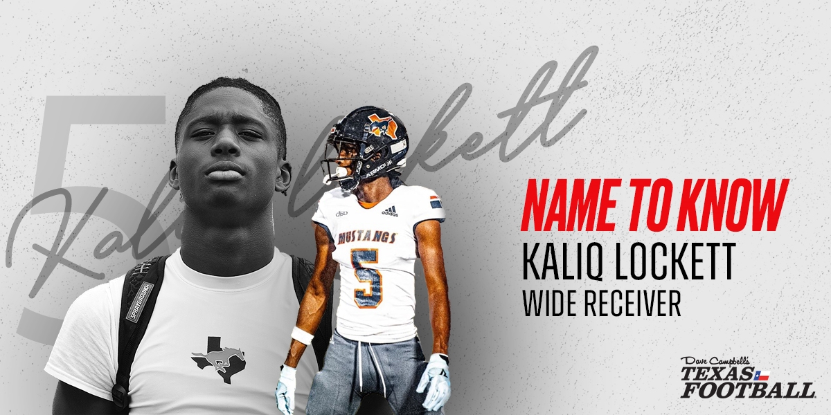 Name to Know: Sachse 2025 WR Kaliq Lockett