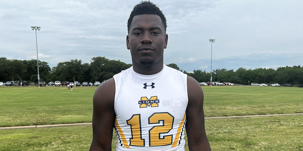 McKinney 2023 QB Keldric Luster Talks SMU Commitment
