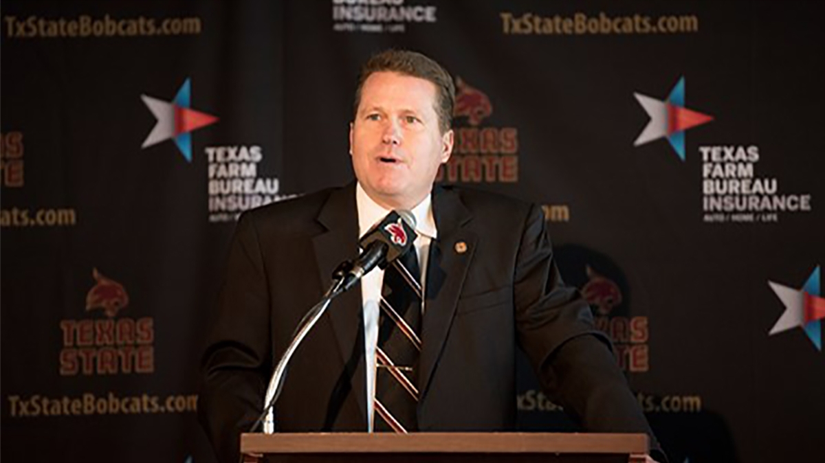 Texas State athletic director Larry Teis stepping down Texas State athletic director Larry Teis stepping down