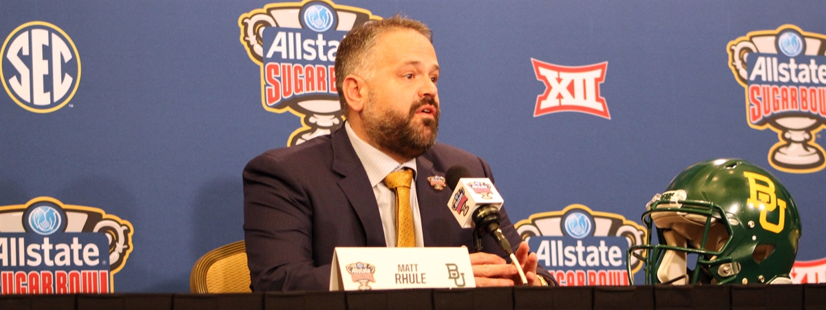 'You shouldn't mess with happy': Matt Rhule unfazed by NFL speculation