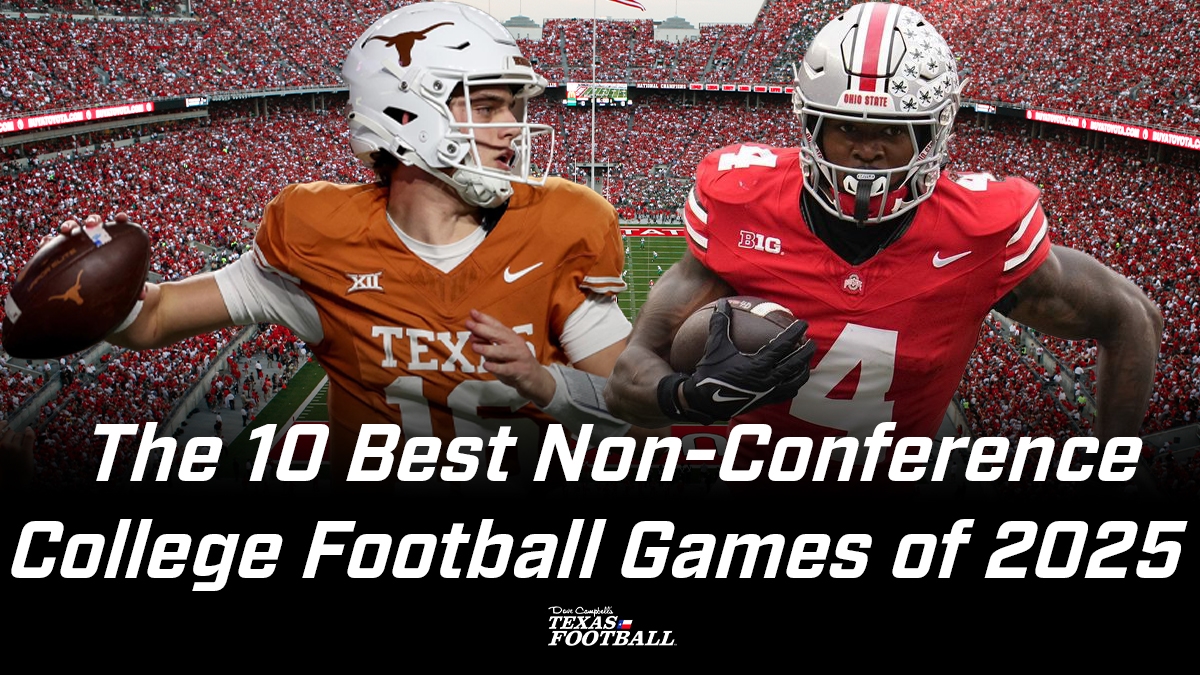 The 10 Best Non-Conference College Football Games of 2025