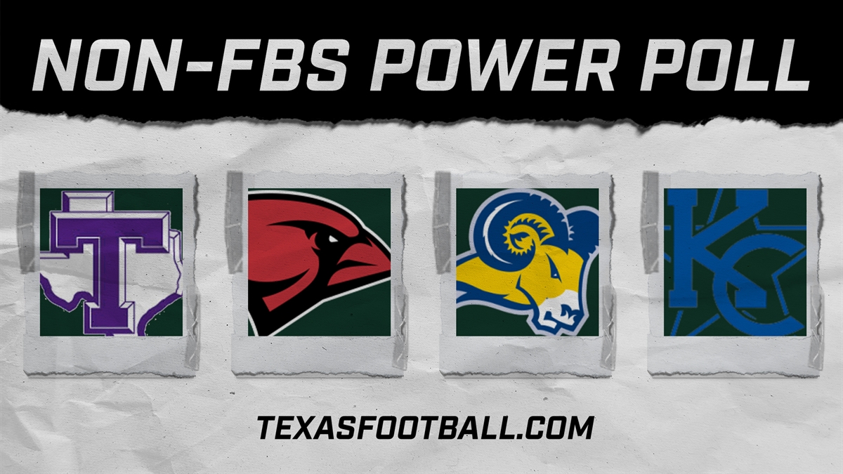 Texas Non-FBS Power Poll: Surprises & Title Contenders