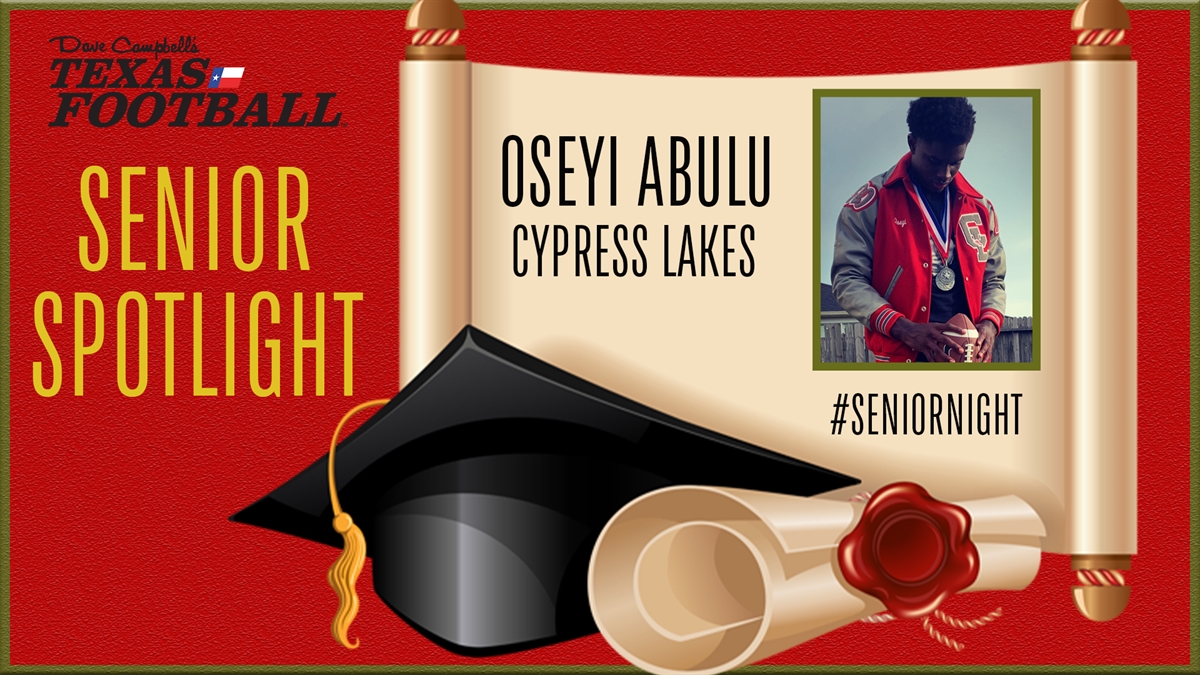 Senior Night: Cypress Lakes multi-sport star Oseyi Abulu!