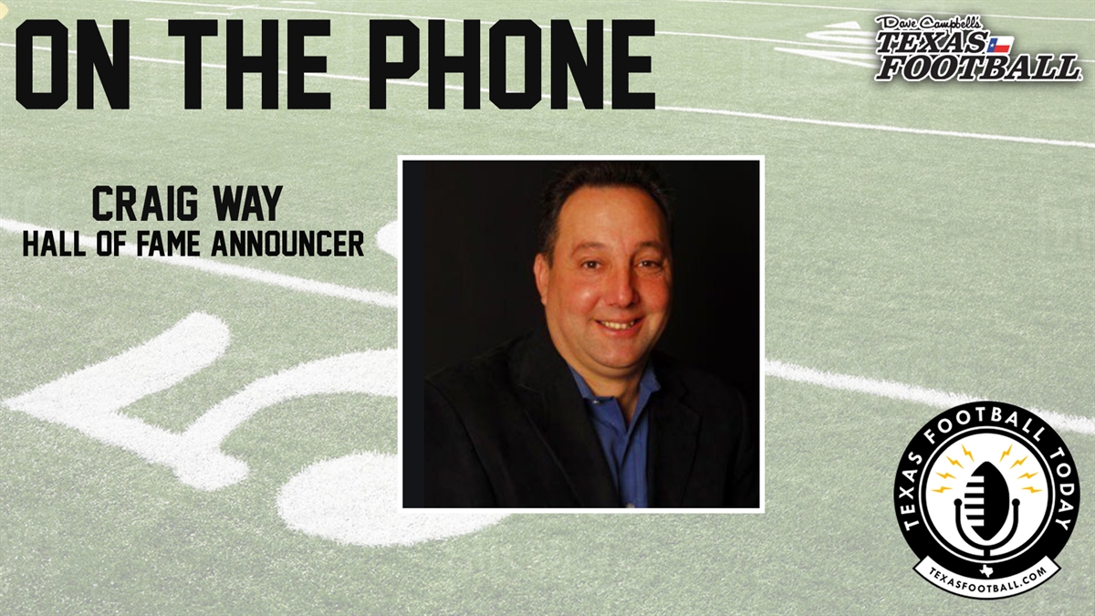 Hall of Fame Announcer Craig Way Reacts to UIL's Decision to adjust ...