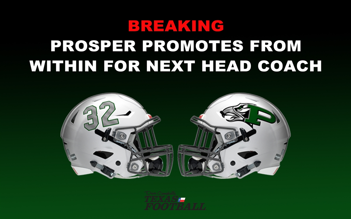 Prosper promotes from within for next head coach