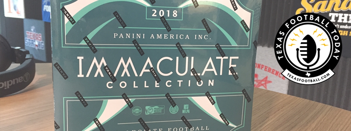 Watch: Opening a Panini America Immaculate Collection college football ...