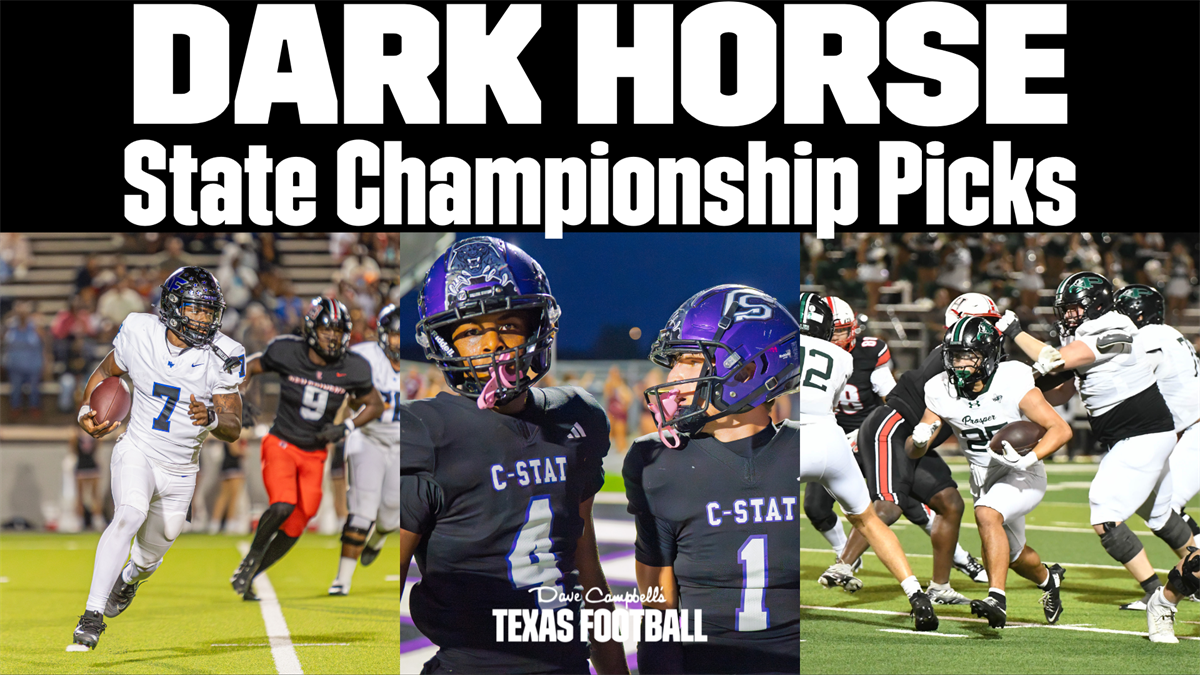 Dark Horse 2025 State Championship Picks