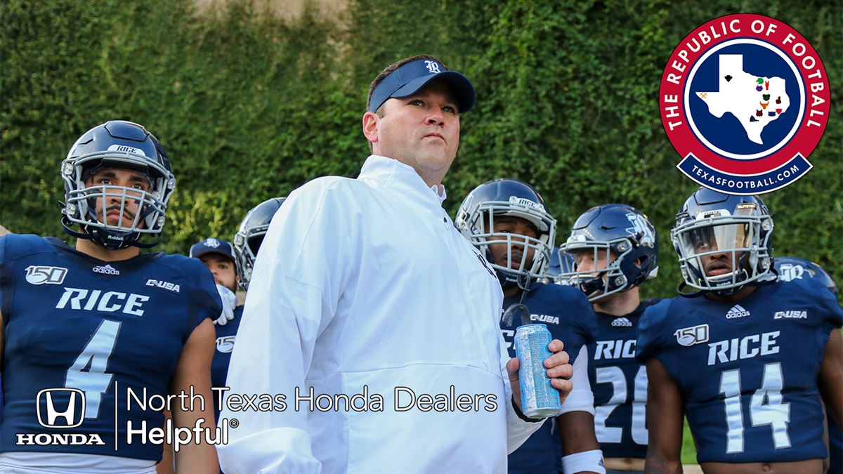 Republic of Football: Rice coach Mike Bloomgren joins the show!