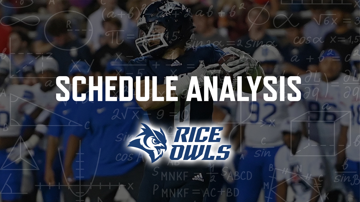 Schedule Analysis: Rice Owls
