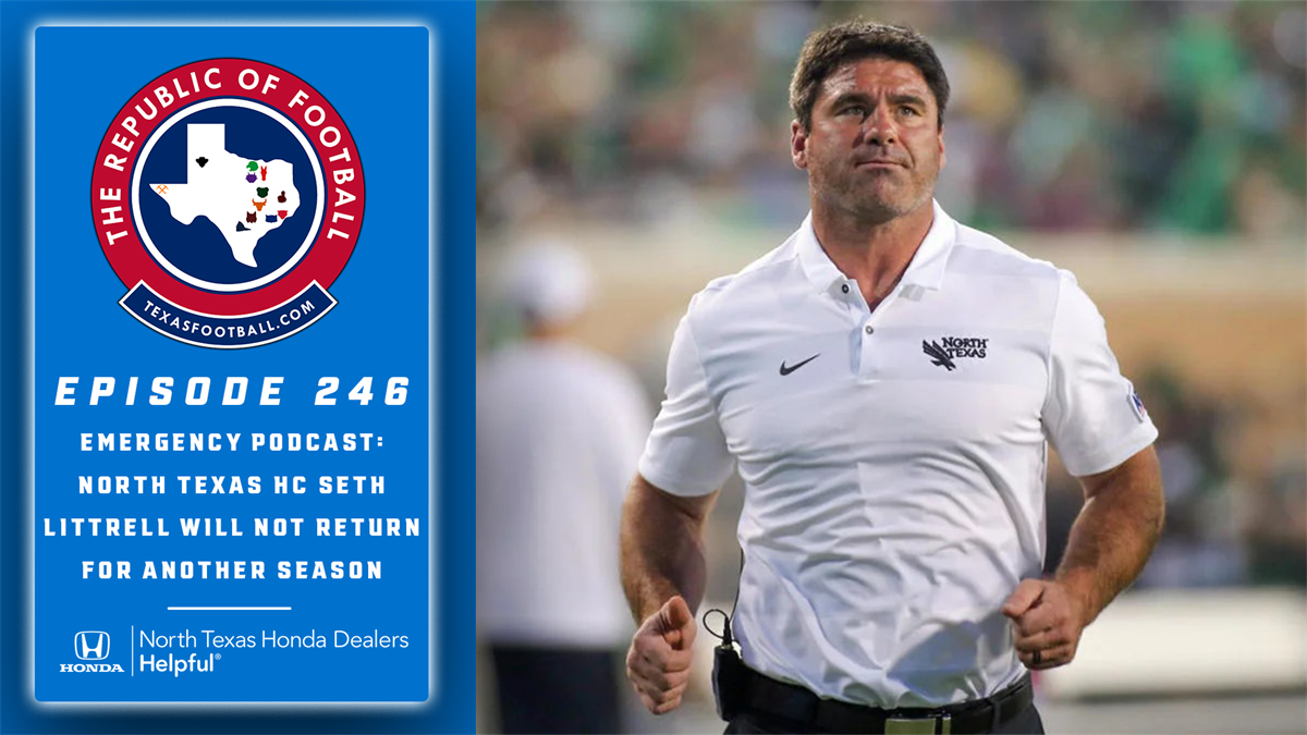 The ROF: North Texas head coach Seth Littrell will not return for ...