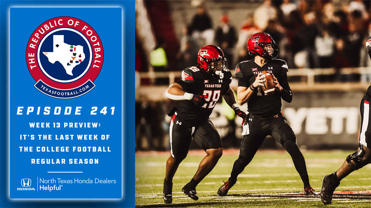 The ROF: It's the last week of the college football regular season