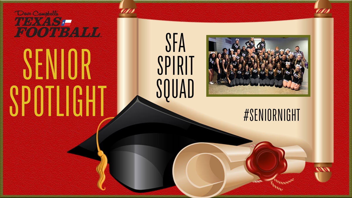 Senior Night: Stephen F. Austin Spirit Cheer Teams!