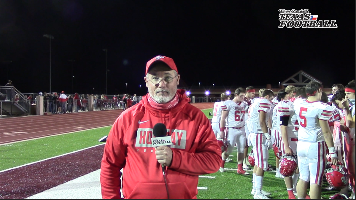 MATT STEPP INTERVIEW: Holliday head coach Frank Johnson