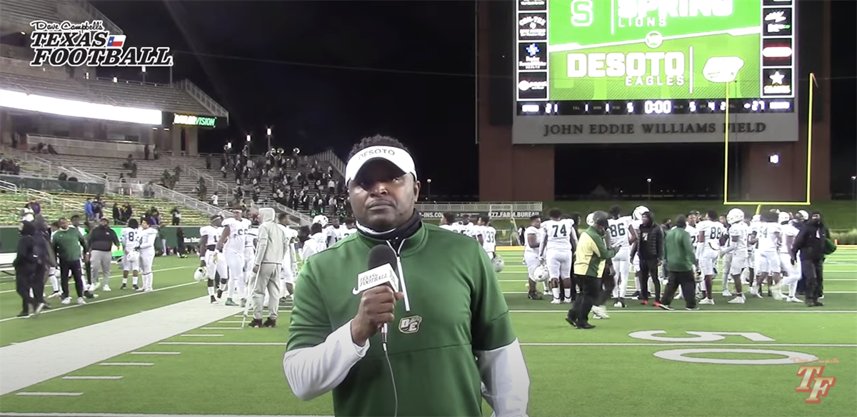 Matt Stepp Interview: DeSoto head coach Claude Mathis