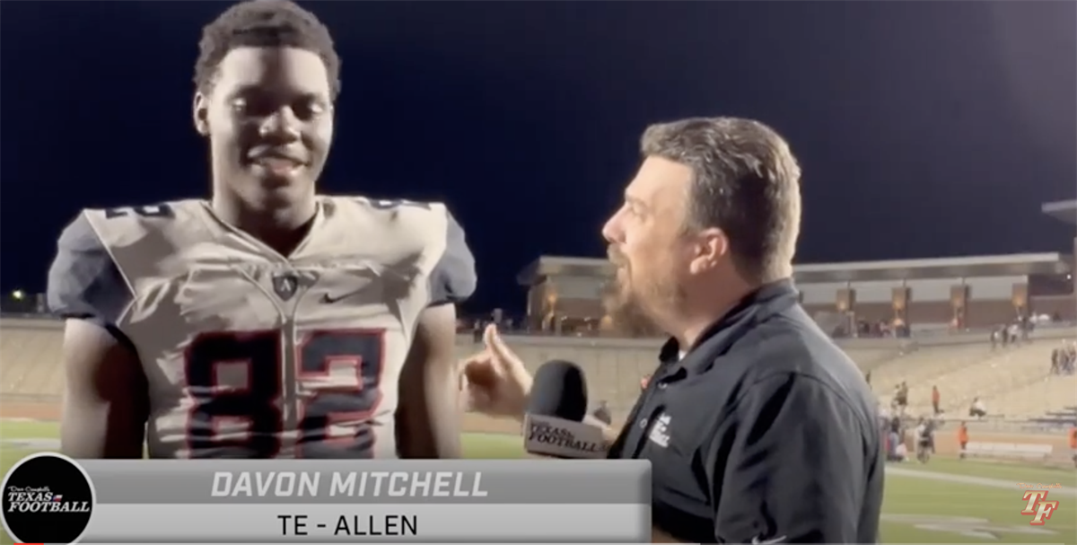 Recruit Interview: Allen TE Davon Mitchell