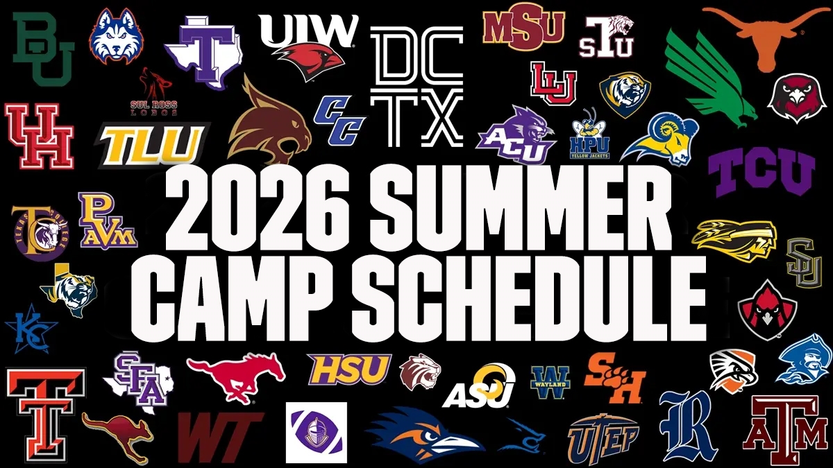 Here are all of the College Camps for Summer 2026