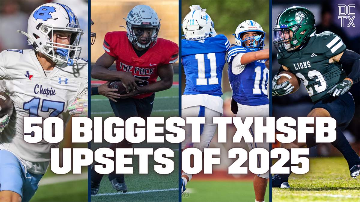 The 50 Biggest Texas High School Football Upsets of 2025
