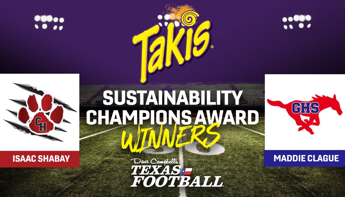 Takis Sustainability Champions Award Scholarship Winners: Colleyville ...