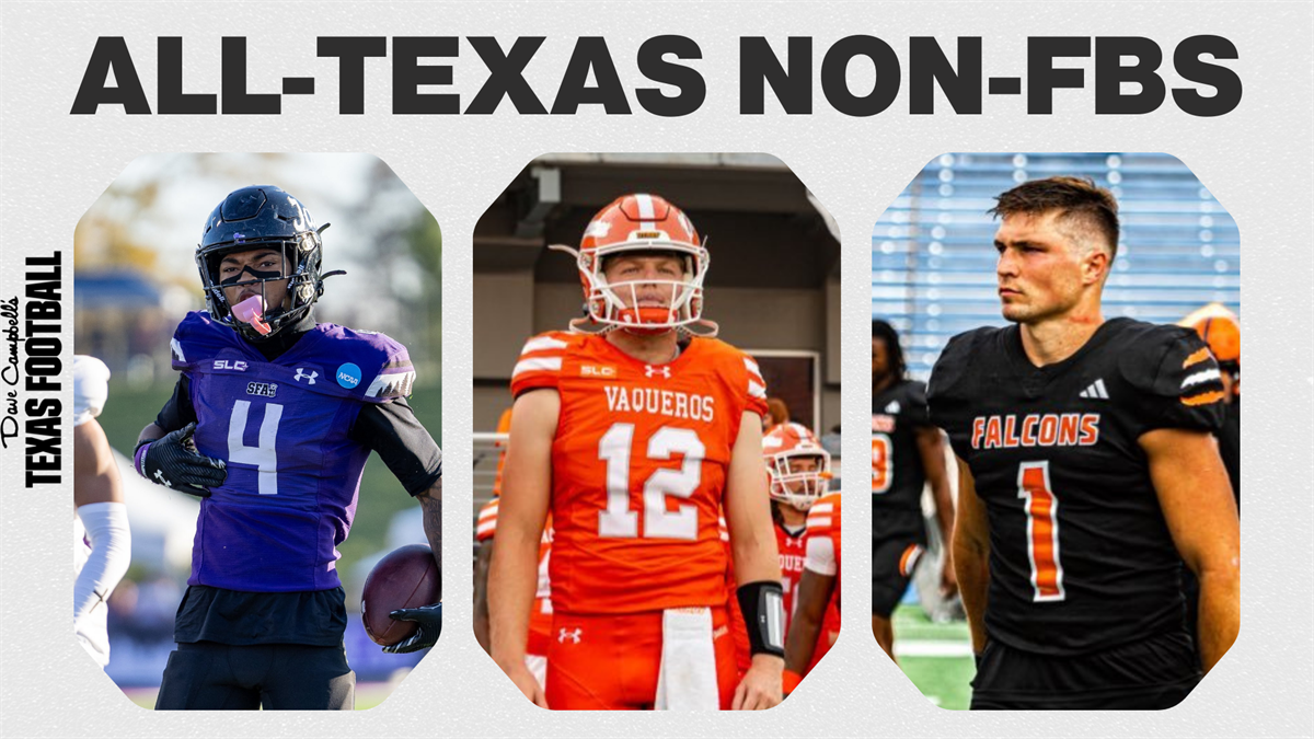 The 2025 All-Texas Non-FBS College Football Teams