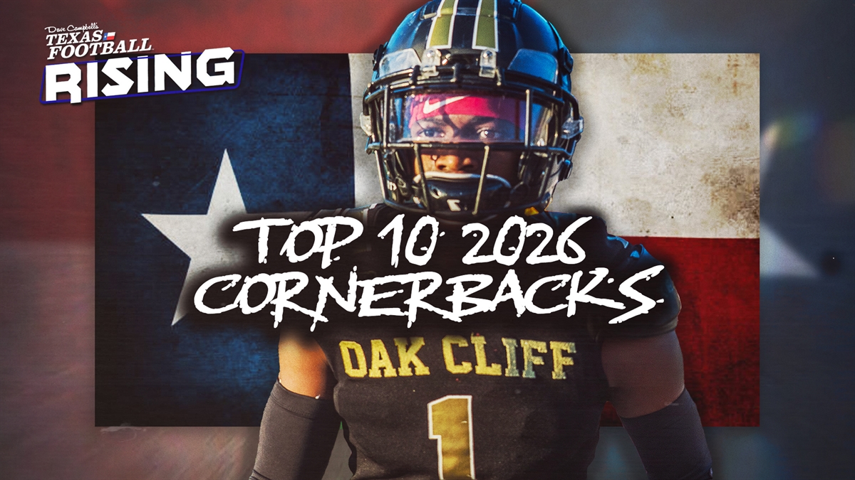REVEALED: Top 10 2026 TXHSFB Cornerback Prospects