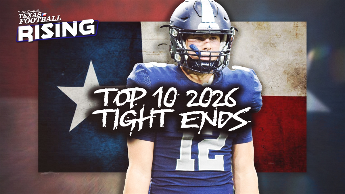 REVEALED: Top 10 2026 TXHSFB Tight End Prospects